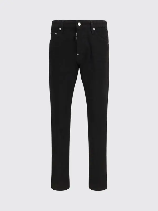Dsquared2 Dyed Teddy Stretch Denim Jeans - Black