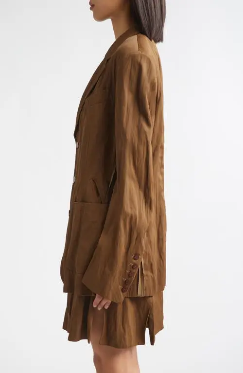 Eckhaus Latta Shadow Nylon Twill Blazer
