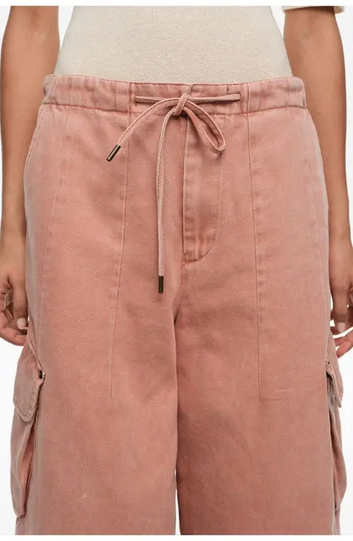 Bimba Y Lola Straight Cargo Denim Trousers