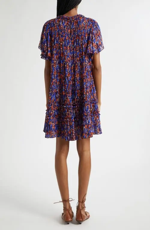 Ulla Johnson Ryla Floral Silk Shift Dress