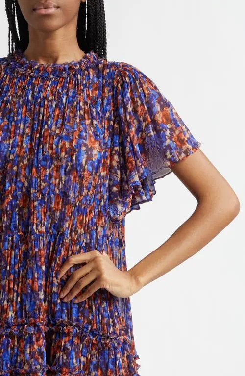 Ulla Johnson Ryla Floral Silk Shift Dress