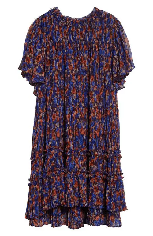 Ulla Johnson Ryla Floral Silk Shift Dress