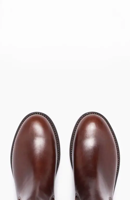 GRANT STONE Chelsea Boot - Crimson Chromexcel