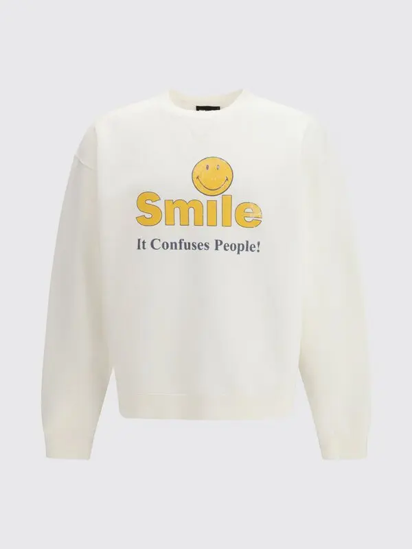 Dsquared2 Smile It Confuses People" Crewneck Sweatshirt - White