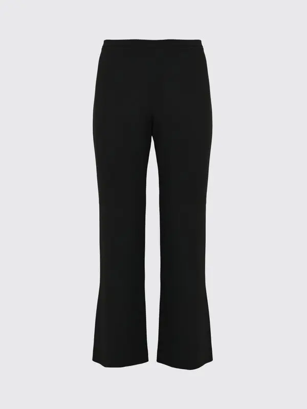 Alberta Ferretti Flared Crêpe Trousers