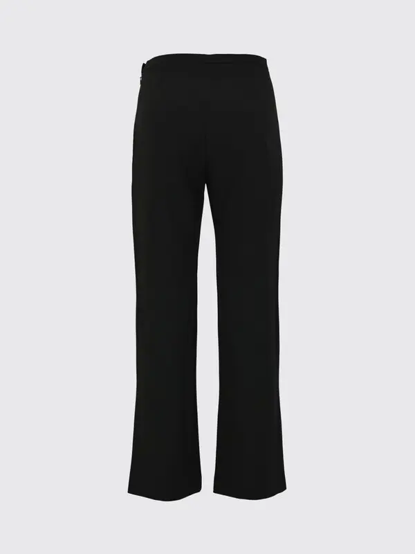 Alberta Ferretti Flared Crêpe Trousers