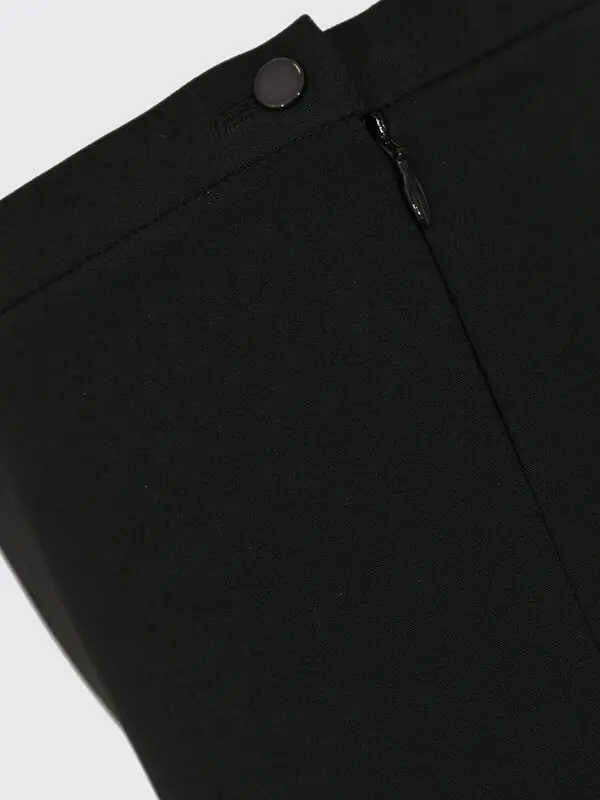 Alberta Ferretti Flared Crêpe Trousers