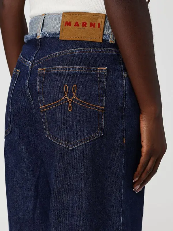 Marni Wide Leg Jeans - Denim