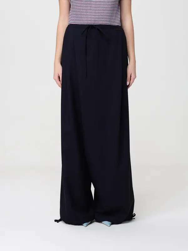 Marni Wide Leg Trousers - Blue