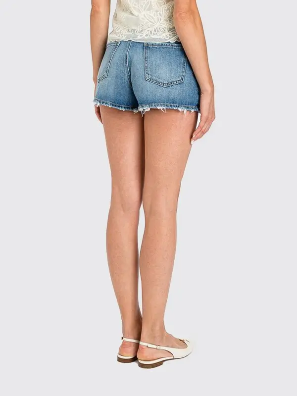 TWINSET Cotton Belted Shorts