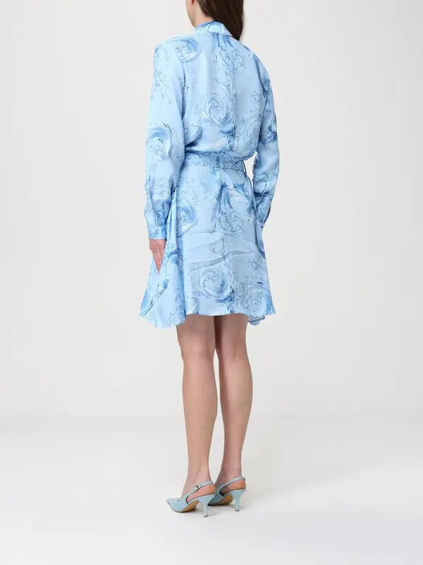 Versace Printed Shirt Dress
