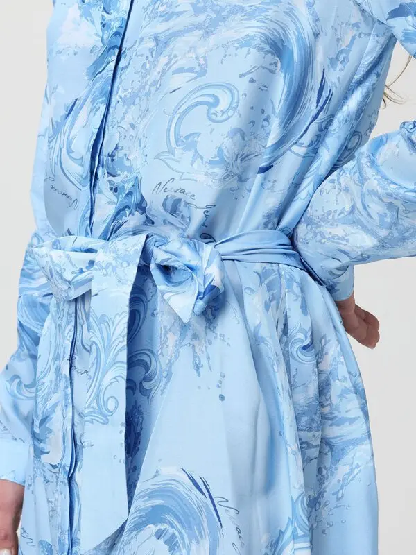 Versace Printed Shirt Dress
