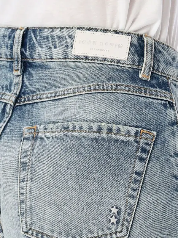 ICON DENIM LOS ANGELES Denim Shorts - Blue