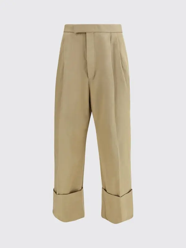 Thom Browne Tailored Cuffed Trousers - Kaki