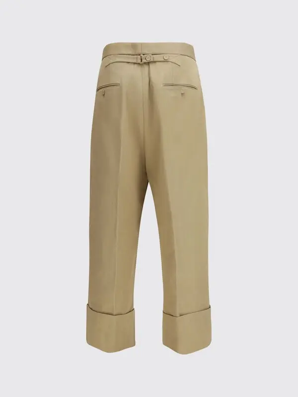 Thom Browne Tailored Cuffed Trousers - Kaki