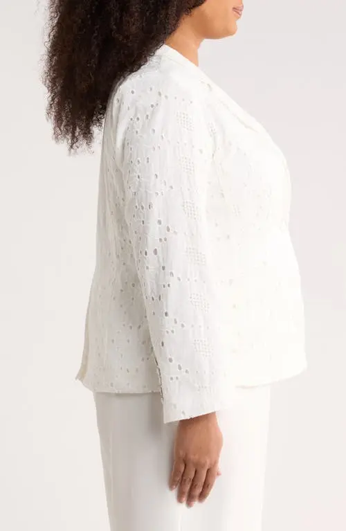 CECE DUPRAZ Eyelet Lace Blazer
