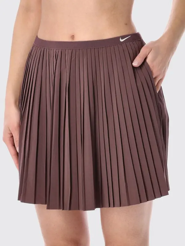 Nike Pleated Skirt - Burgundy