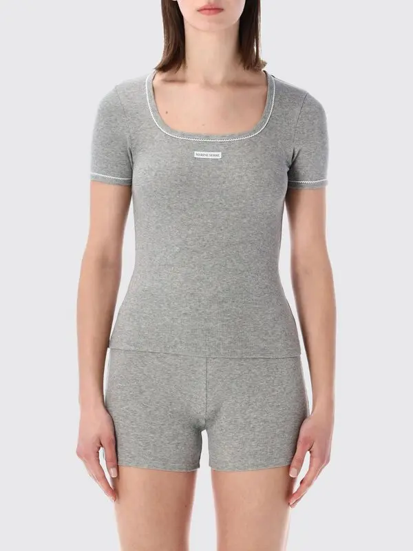MARINE SERRE T-shirt - Grey