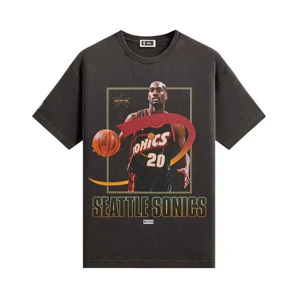Kith For Nba All-star Gary Payton Vintage Tee