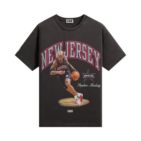 Kith For Nba All-star New Jersey Nets Stephon Marbury Vintage Tee