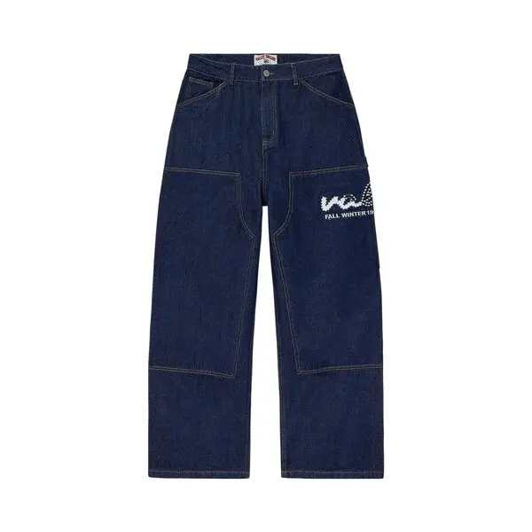 VALE FOREVER Wide Leg Denim Pants