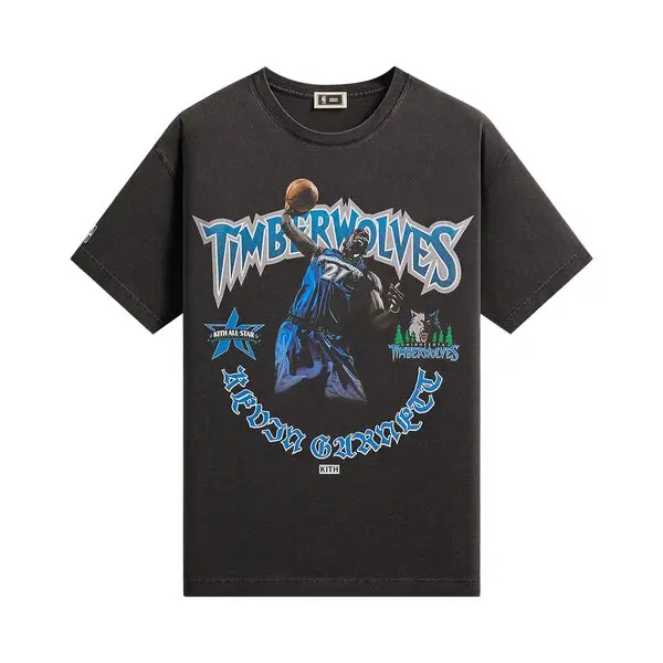 Kith For Nba All-star Kevin Garnett Vintage Tee - Black