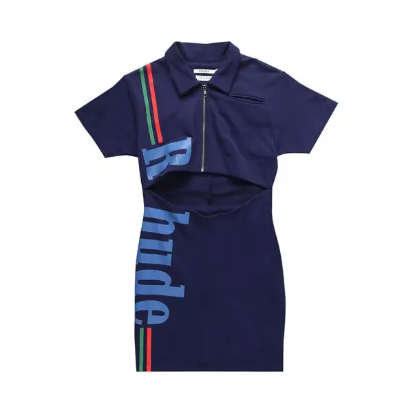 Rhude Polo Shirt Dress