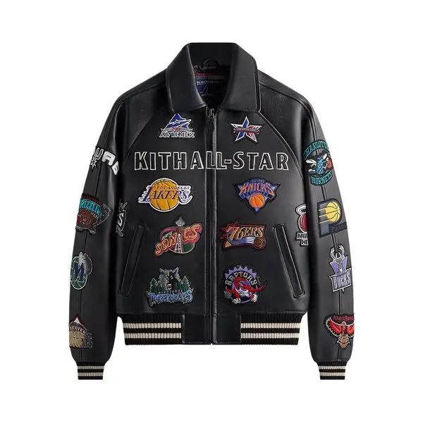Kith X Avirex Nba All-star Bomber Jacket