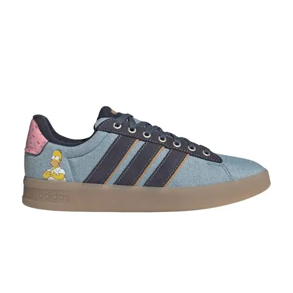 Adidas Disney X Grand Court Simpsons Sneakers - Blue