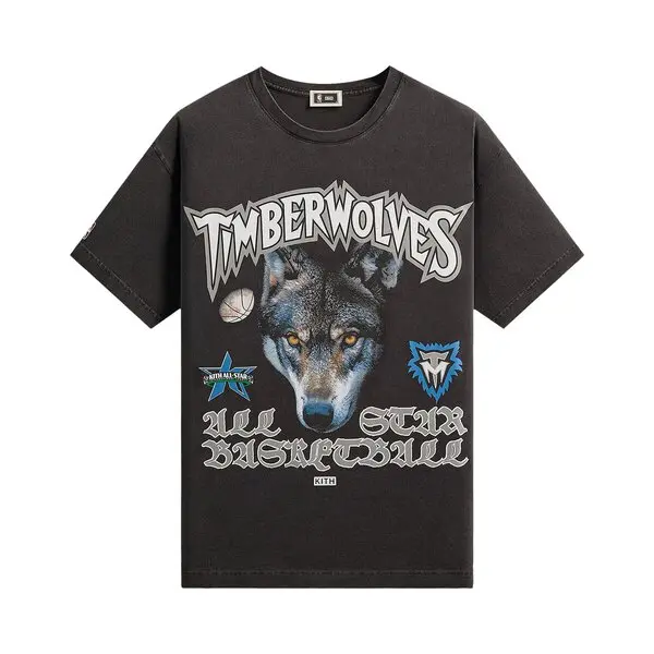 Kith For Nba All-star Minnesota Timberwolves Vintage Tee