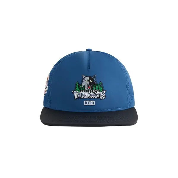 Kith X '47 Nba All-star Minnesota Timberwolves Sl Hitch Snapback - Green