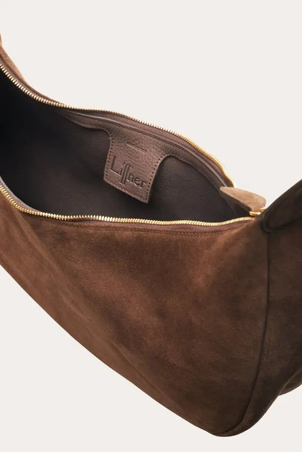 LIFFNER Moon Hobo Dark Suede