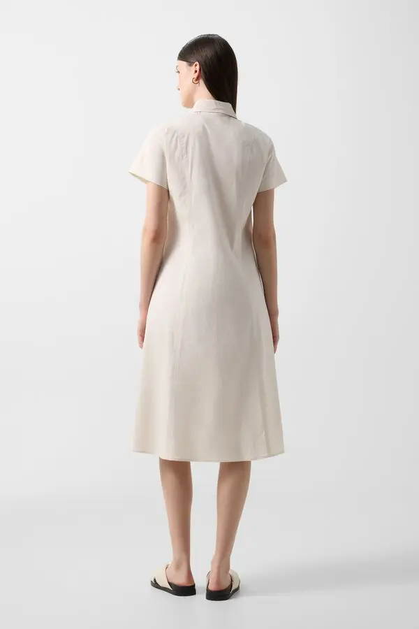 Bogner Alison Poplin Blouse Shirt Dress
