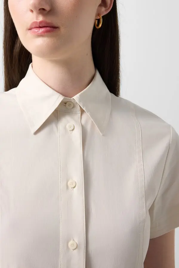 Bogner Alison Poplin Blouse Shirt Dress