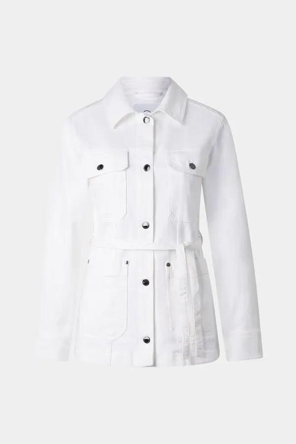 Bogner Pelin Denim Jacket - White
