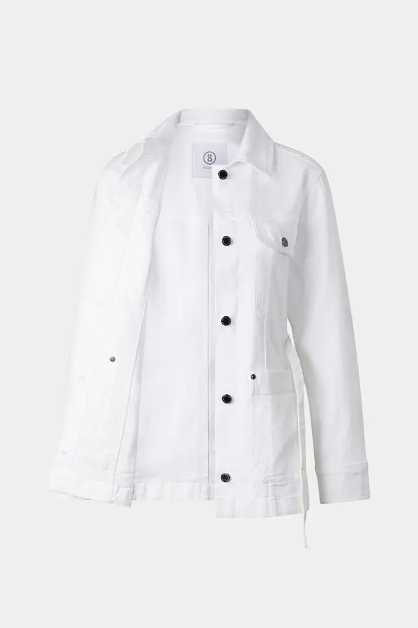 Bogner Pelin Denim Jacket - White