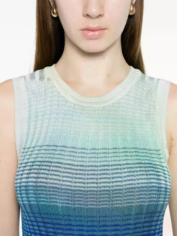 Maje Ombré Knit Maxi Dress