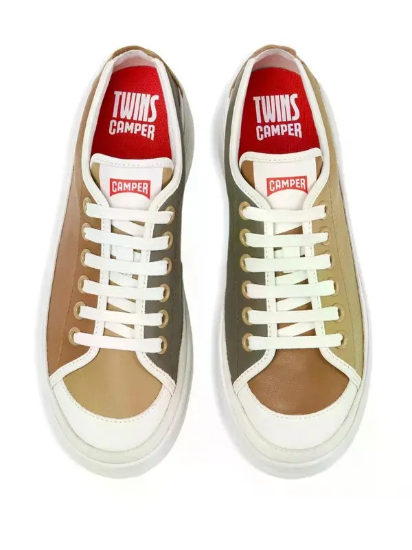 Camper G3d Runner Up Twins Lace-up Sneakers - Brown