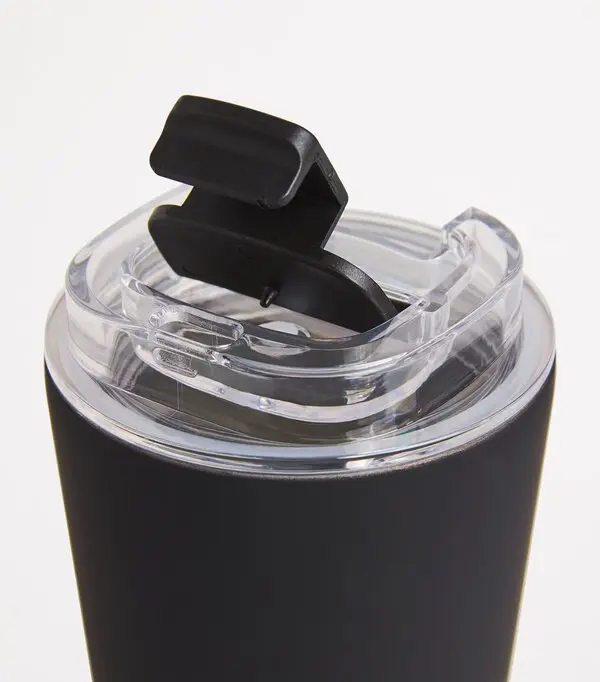 Harrods Logo Travel Cup - Black