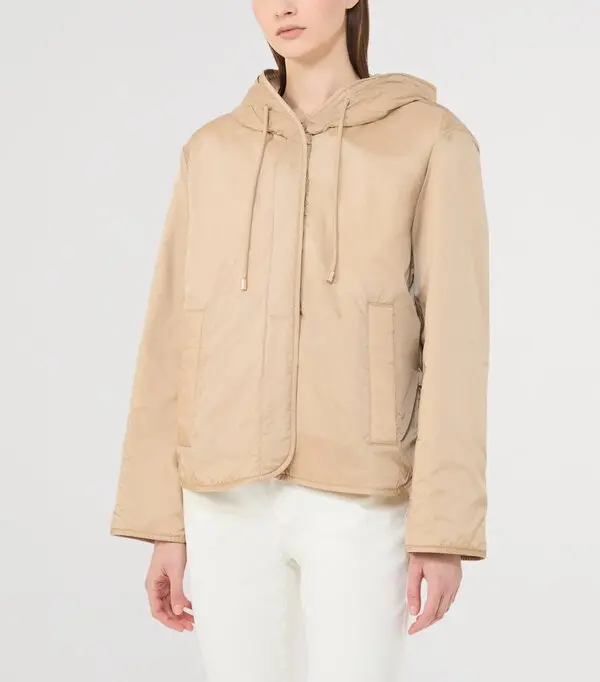 Max Mara Water-repellent Hooded Padded Jacket