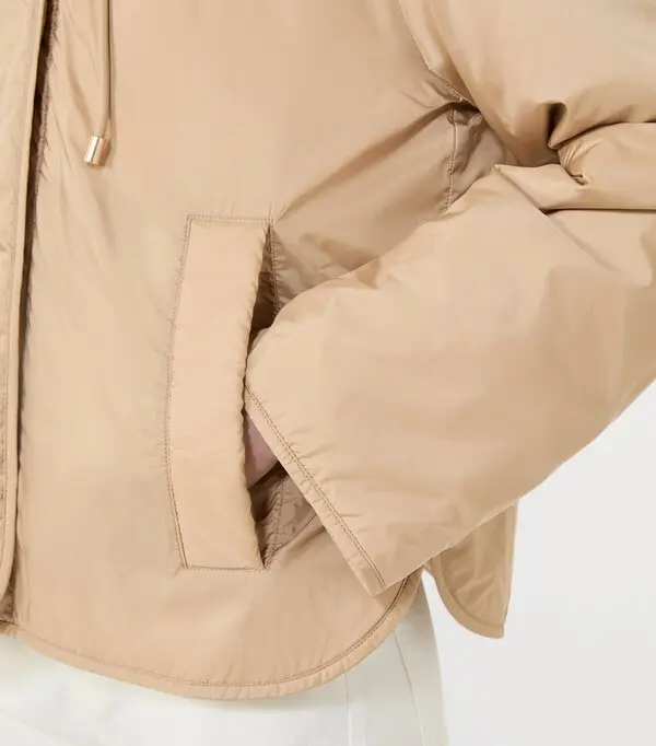 Max Mara Water-repellent Hooded Padded Jacket