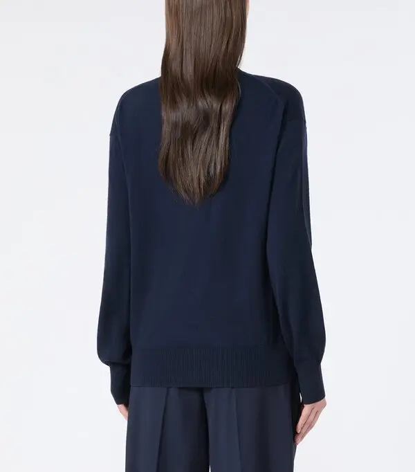 Max Mara Wool-cashmere Crewneck Sweater