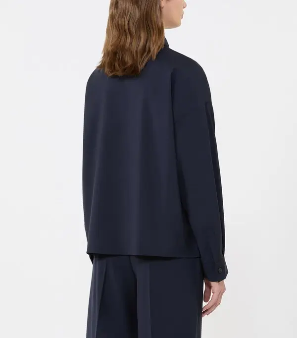 Max Mara Virgin Wool Overshirt