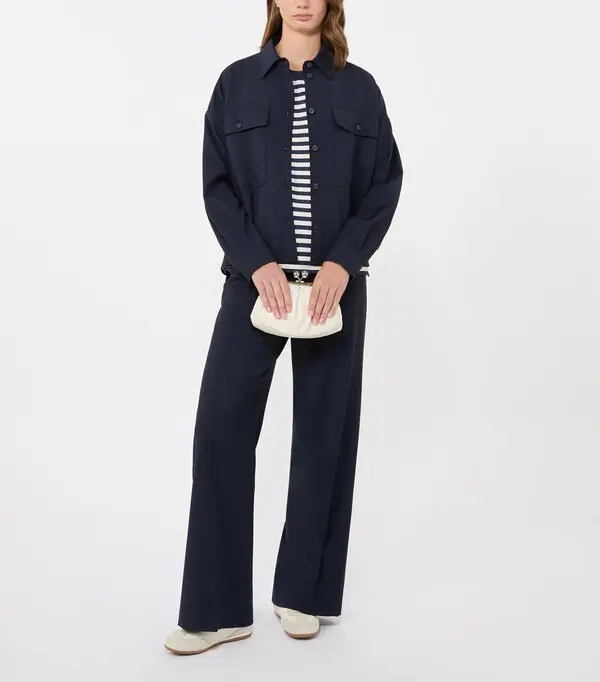 Max Mara Virgin Wool Overshirt