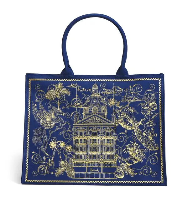 Harrods Printed Shopper Bag