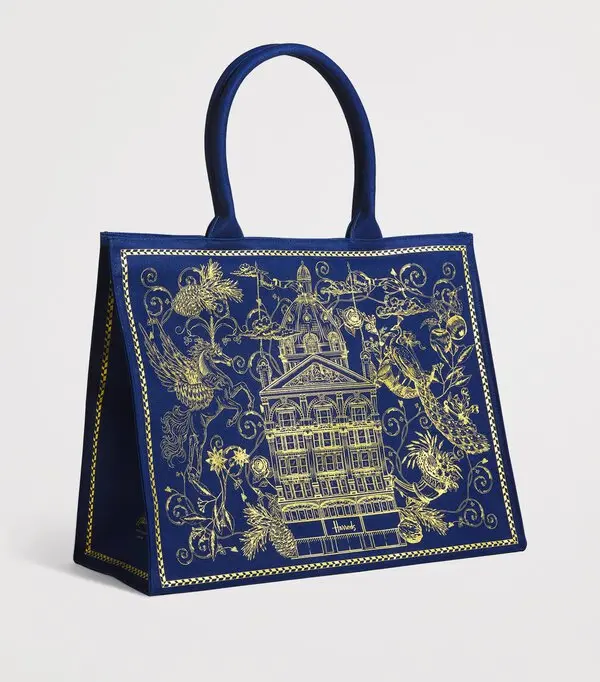Harrods Printed Shopper Bag