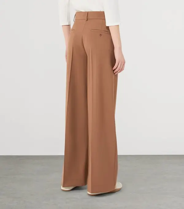 Max Mara Wool Wide-leg Trousers