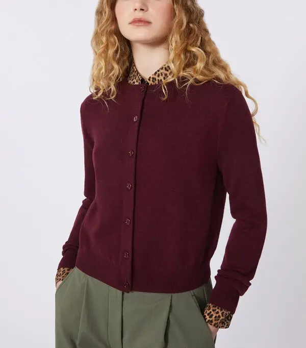 Max Mara Wool-cashmere Buttoned Cardigan