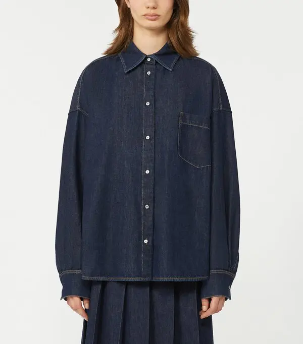 Max Mara Relaxed Denim Shirt
