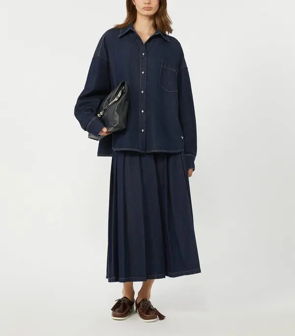 Max Mara Relaxed Denim Shirt